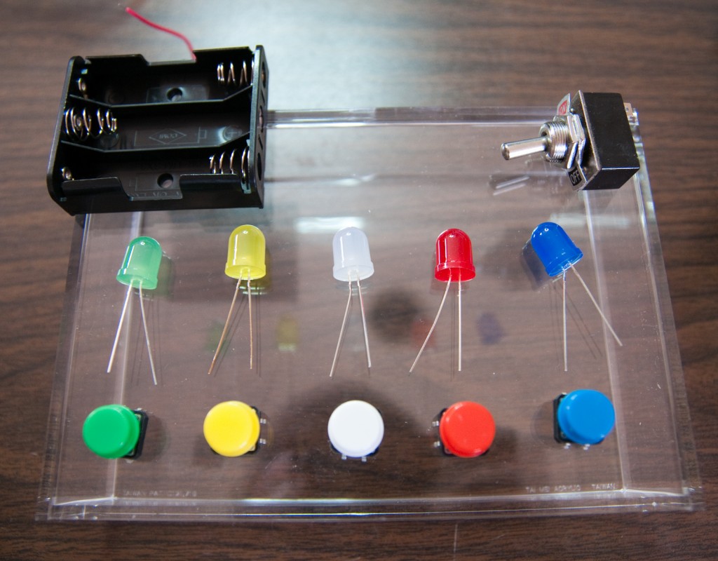 LED Button Box Toddler Toy – Easy DIY Electronics Project – legit nerd
