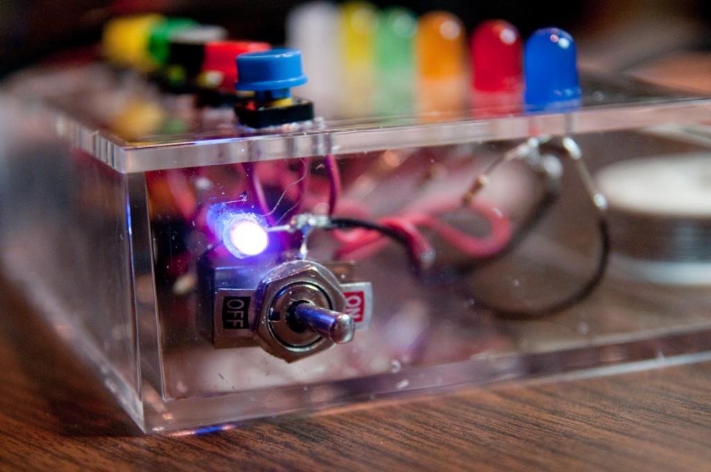 LED Button Box Toddler Toy – Easy DIY Electronics Project – legit nerd